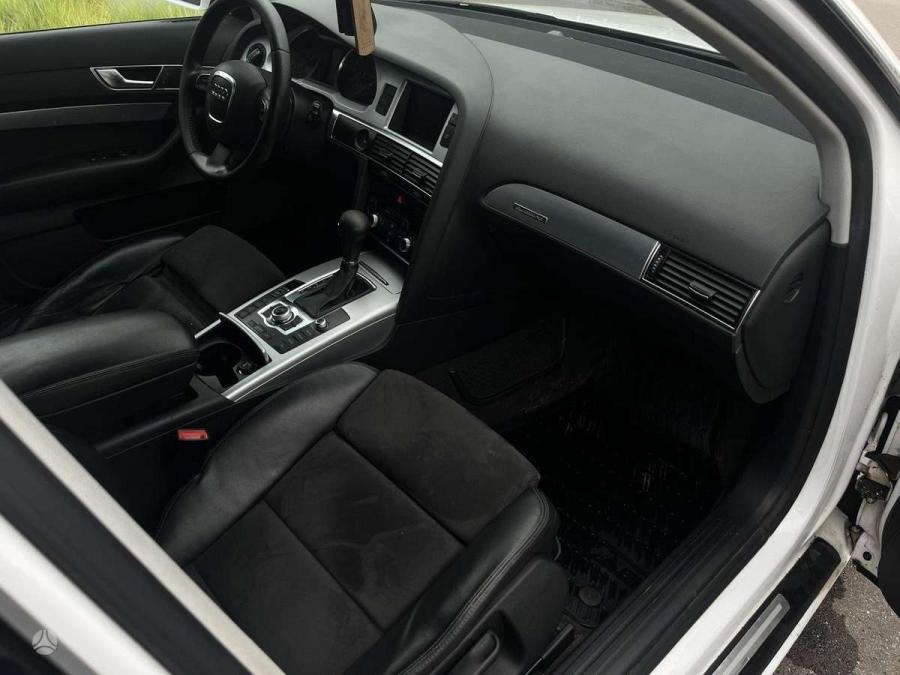White Audi A6 2011 in Rokiskis, with an engine capacity of 2.70 L and mileage of 464 thousand km for 3550 €, photo 15 on AUTOMOTO.COM.LV
