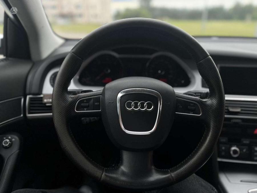 White Audi A6 2011 in Rokiskis, with an engine capacity of 2.70 L and mileage of 464 thousand km for 3550 €, photo 16 on AUTOMOTO.COM.LV