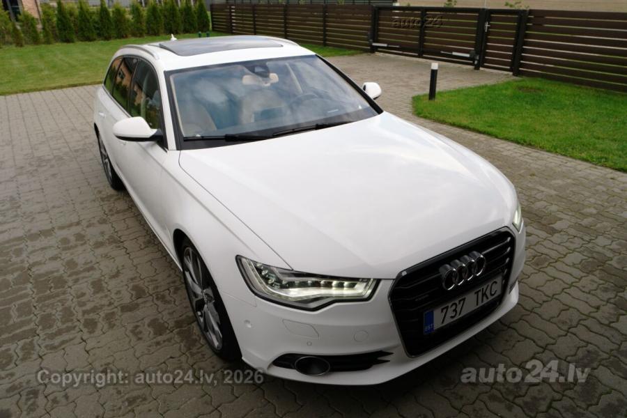 White Audi A6 2011 in Tallinn, with an engine capacity of 3.00 L and mileage of 312 thousand km for 12900 €, photo 4 on AUTOMOTO.COM.LV