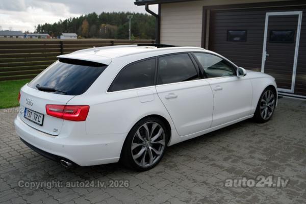 White Audi A6 2011 in Tallinn, with an engine capacity of 3.00 L and mileage of 312 thousand km for 12900 €, photo 5 on AUTOMOTO.COM.LV