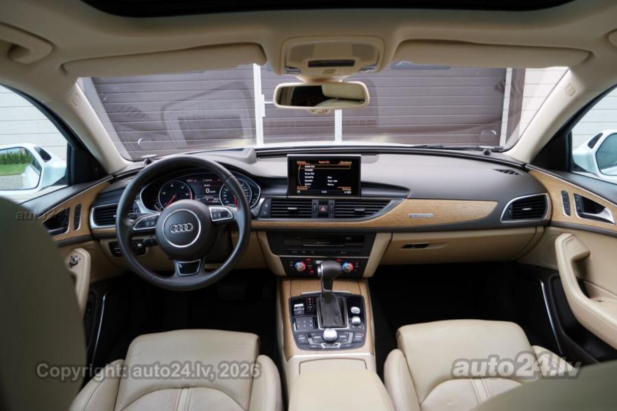 White Audi A6 2011 in Tallinn, with an engine capacity of 3.00 L and mileage of 312 thousand km for 12900 €, photo 9 on AUTOMOTO.COM.LV