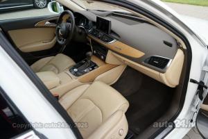 White Audi A6 2011 in Tallinn, with an engine capacity of 3.00 L and mileage of 312 thousand km for 12900 €, photo 11 on AUTOMOTO.COM.LV