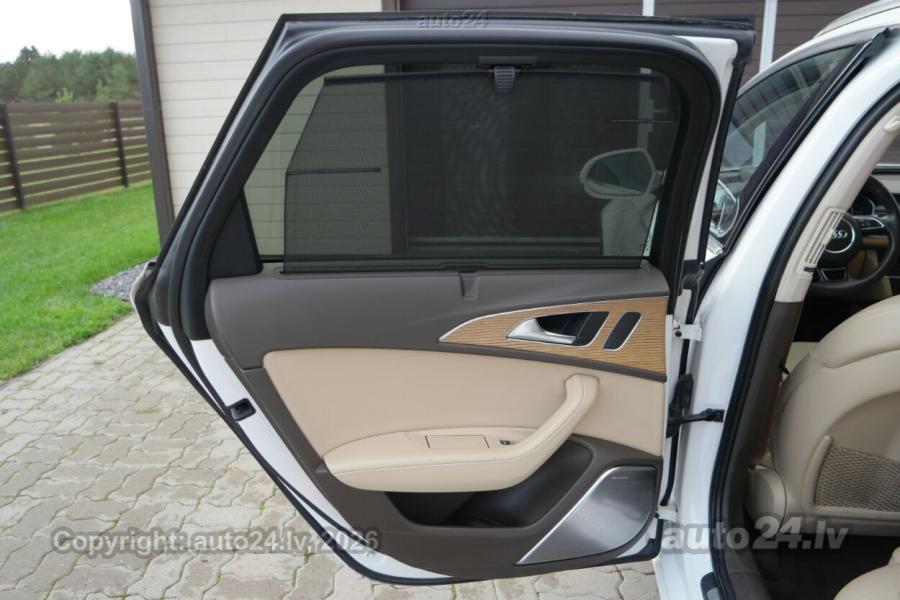 White Audi A6 2011 in Tallinn, with an engine capacity of 3.00 L and mileage of 312 thousand km for 12900 €, photo 14 on AUTOMOTO.COM.LV