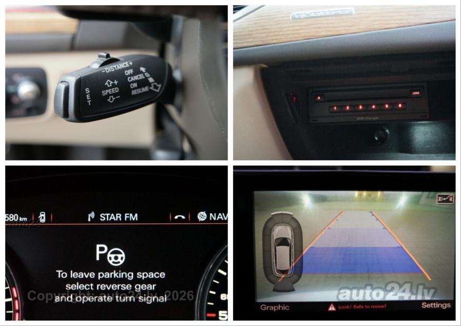 White Audi A6 2011 in Tallinn, with an engine capacity of 3.00 L and mileage of 312 thousand km for 12900 €, photo 20 on AUTOMOTO.COM.LV