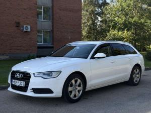 White Audi A6 2011 in Rokiskis, with an engine capacity of 1.97 L and mileage of 292 thousand km for 5950 €, photo 4 on AUTOMOTO.COM.LV