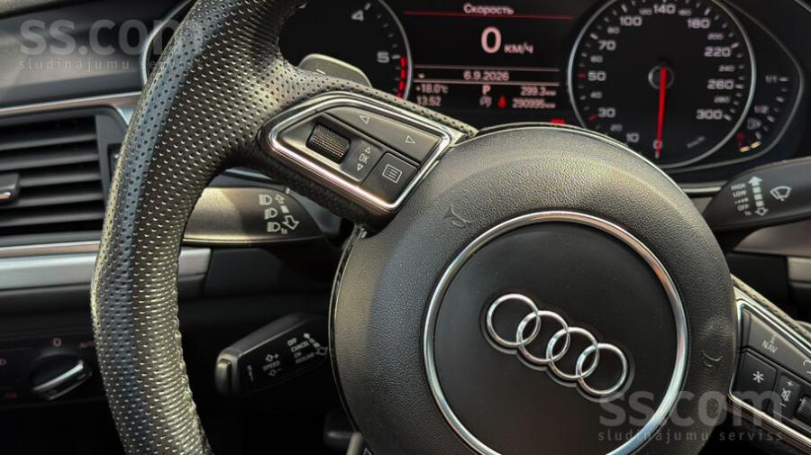 White Audi A6 2011 in Daugavpils, with an engine capacity of 3.00 L and mileage of 291 thousand km for 10950 €, photo 17 on AUTOMOTO.COM.LV