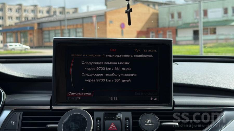 White Audi A6 2011 in Daugavpils, with an engine capacity of 3.00 L and mileage of 291 thousand km for 10950 €, photo 23 on AUTOMOTO.COM.LV
