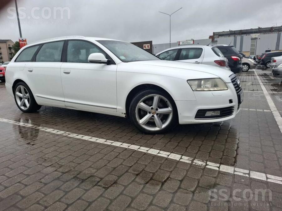 White Audi A6 2011 in Daugavpils, with an engine capacity of 2.00 L and mileage of 0 thousand km for 5500 €, photo 1 on AUTOMOTO.COM.LV