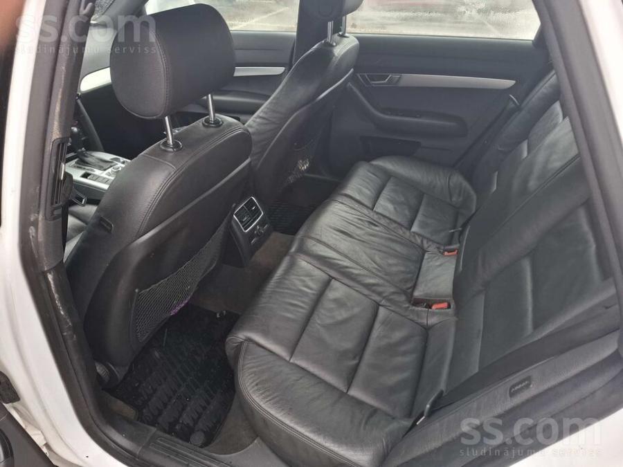 White Audi A6 2011 in Daugavpils, with an engine capacity of 2.00 L and mileage of 0 thousand km for 5500 €, photo 7 on AUTOMOTO.COM.LV