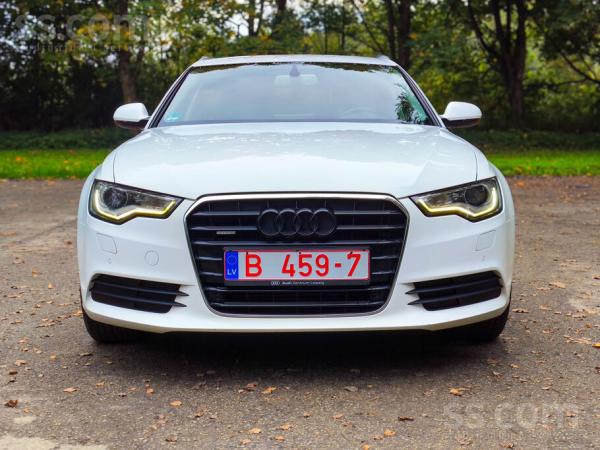 Ауди А6 2011 в Рига на AUTOMOTO.COM.LV Белый Ауди А6 2011 в Рига, объемом двигателя 3.00 л и пробегом 290 тыс. км за 8800 €, фото 3 на AUTOMOTO.COM.LV