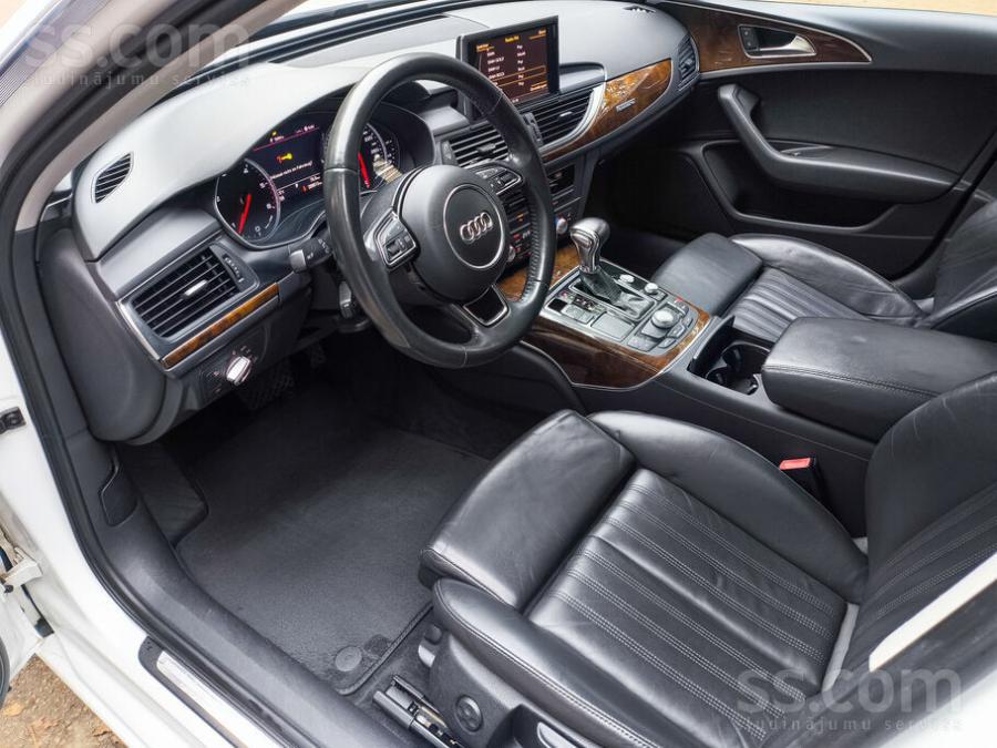 Белый Ауди А6 2011 в Рига, объемом двигателя 3.00 л и пробегом 290 тыс. км за 8800 €, фото 19 на AUTOMOTO.COM.LV