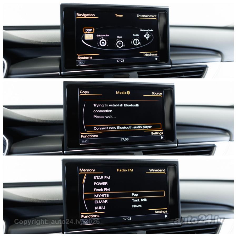 Balts Audi A6 2011 Tallina, ar dzinēja tilpumu 3.00 L un nobraukumu 288 tūkst. km par 9990 €, foto 26 vietnē AUTOMOTO.COM.LV