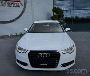 White Audi A6 2012 in Vilnius, with an engine capacity of 2.00 L and mileage of 243 thousand km for 11300 €, photo 2 on AUTOMOTO.COM.LV