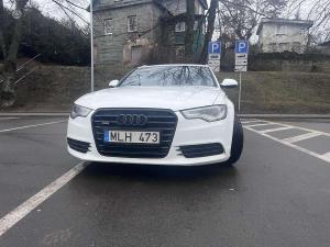 White Audi A6 2012 in Vilnius, with an engine capacity of 2.97 L and mileage of 307 thousand km for 10300 €, photo 2 on AUTOMOTO.COM.LV