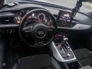 White Audi A6 2012 in Vilnius, with an engine capacity of 2.97 L and mileage of 307 thousand km for 10300 €, photo 9 on AUTOMOTO.COM.LV