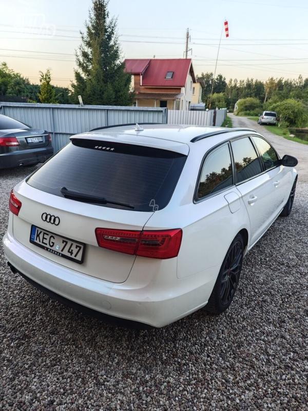 White Audi A6 2012 in Kaunas, with an engine capacity of 2.00 L and mileage of 300 thousand km for 8500 €, photo 5 on AUTOMOTO.COM.LV