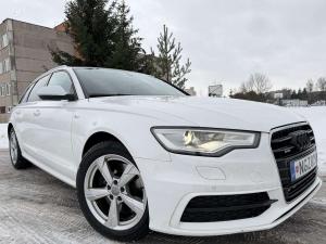 White Audi A6 2012 in Kaunas, with an engine capacity of 2.97 L and mileage of 338 thousand km for 8750 €, photo 2 on AUTOMOTO.COM.LV