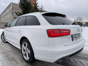 White Audi A6 2012 in Kaunas, with an engine capacity of 2.97 L and mileage of 338 thousand km for 8750 €, photo 3 on AUTOMOTO.COM.LV