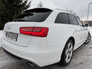 White Audi A6 2012 in Kaunas, with an engine capacity of 2.97 L and mileage of 338 thousand km for 8750 €, photo 4 on AUTOMOTO.COM.LV