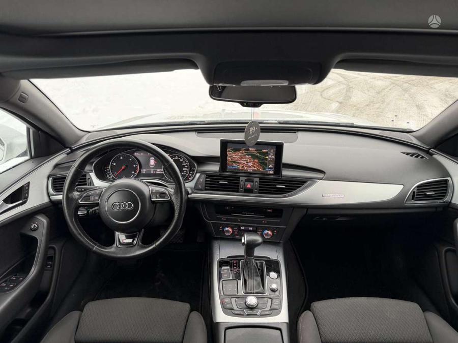 White Audi A6 2012 in Kaunas, with an engine capacity of 2.97 L and mileage of 338 thousand km for 8750 €, photo 5 on AUTOMOTO.COM.LV
