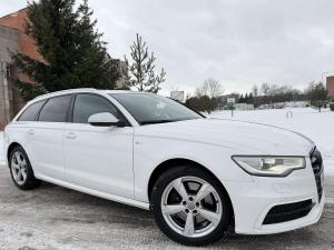 White Audi A6 2012 in Kaunas, with an engine capacity of 2.97 L and mileage of 338 thousand km for 8750 €, photo 15 on AUTOMOTO.COM.LV