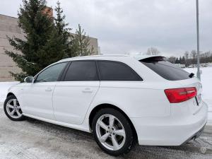 White Audi A6 2012 in Kaunas, with an engine capacity of 2.97 L and mileage of 338 thousand km for 8750 €, photo 16 on AUTOMOTO.COM.LV