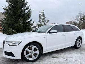 White Audi A6 2012 in Kaunas, with an engine capacity of 2.97 L and mileage of 338 thousand km for 8750 €, photo 26 on AUTOMOTO.COM.LV