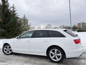 White Audi A6 2012 in Kaunas, with an engine capacity of 2.97 L and mileage of 338 thousand km for 8750 €, photo 28 on AUTOMOTO.COM.LV