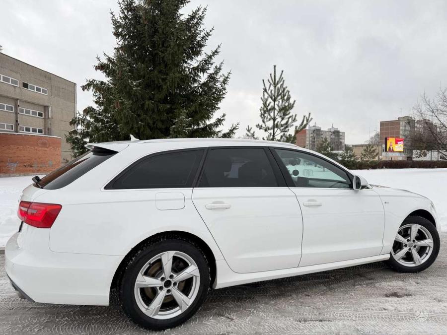 White Audi A6 2012 in Kaunas, with an engine capacity of 2.97 L and mileage of 338 thousand km for 8750 €, photo 29 on AUTOMOTO.COM.LV