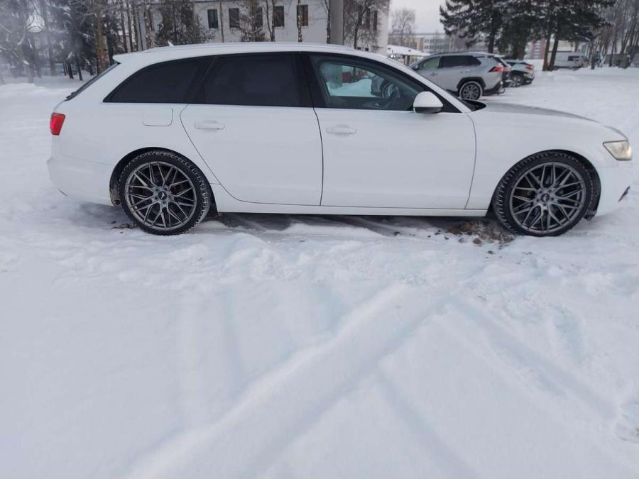 White Audi A6 2012 in Siauliai, with an engine capacity of 1.97 L and mileage of 294 thousand km for 8950 €, photo 3 on AUTOMOTO.COM.LV