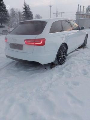 White Audi A6 2012 in Siauliai, with an engine capacity of 1.97 L and mileage of 294 thousand km for 8950 €, photo 4 on AUTOMOTO.COM.LV
