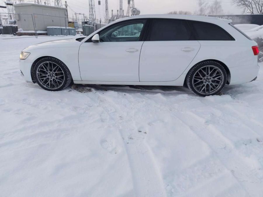 White Audi A6 2012 in Siauliai, with an engine capacity of 1.97 L and mileage of 294 thousand km for 8950 €, photo 6 on AUTOMOTO.COM.LV