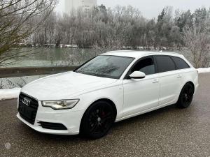 White Audi A6 2012 in Anyksciai, with an engine capacity of 2.70 L and mileage of 325 thousand km for 9300 €, photo 5 on AUTOMOTO.COM.LV