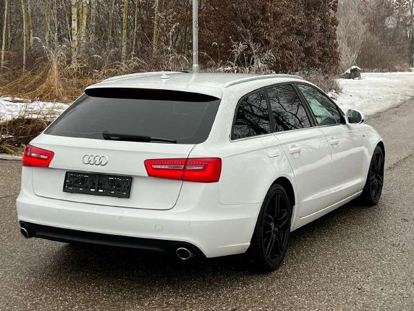 White Audi A6 2012 in Anyksciai, with an engine capacity of 2.70 L and mileage of 325 thousand km for 9300 €, photo 6 on AUTOMOTO.COM.LV