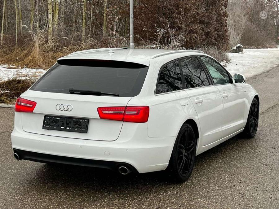 White Audi A6 2012 in Anyksciai, with an engine capacity of 2.70 L and mileage of 325 thousand km for 9300 €, photo 6 on AUTOMOTO.COM.LV