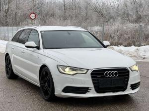 White Audi A6 2012 in Anyksciai, with an engine capacity of 2.70 L and mileage of 325 thousand km for 9300 €, photo 7 on AUTOMOTO.COM.LV