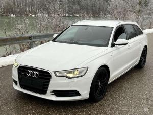 White Audi A6 2012 in Anyksciai, with an engine capacity of 2.70 L and mileage of 325 thousand km for 9300 €, photo 9 on AUTOMOTO.COM.LV