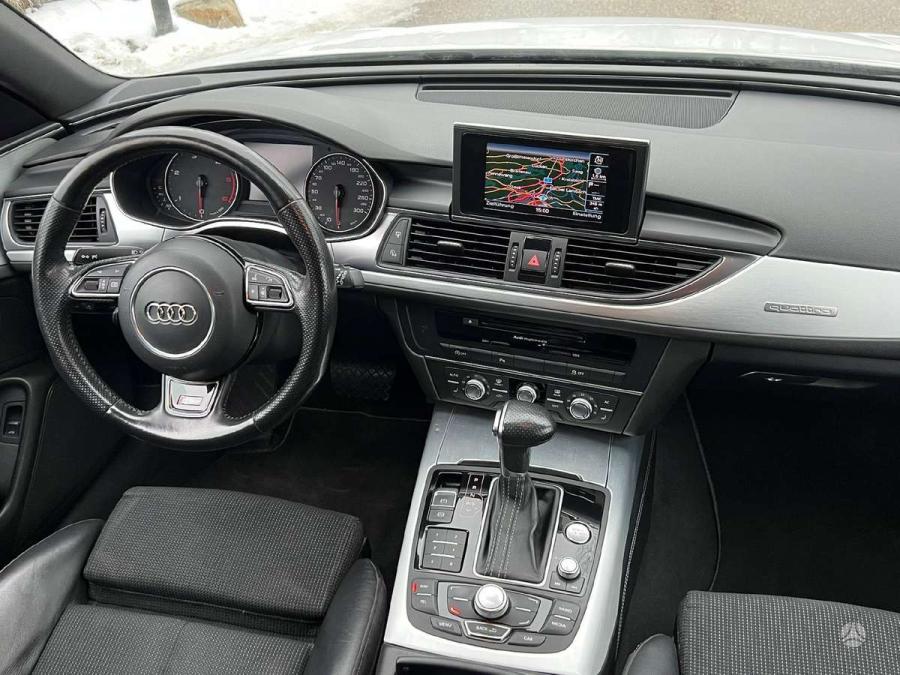 White Audi A6 2012 in Anyksciai, with an engine capacity of 2.70 L and mileage of 325 thousand km for 9300 €, photo 22 on AUTOMOTO.COM.LV