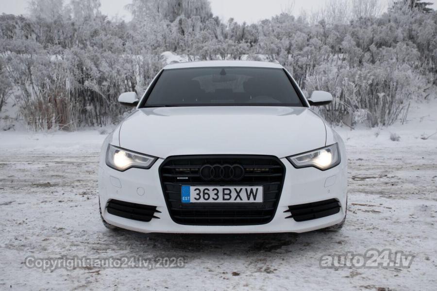 White Audi A6 2012 in Tartu, with an engine capacity of 3.00 L and mileage of 340 thousand km for 8700 €, photo 2 on AUTOMOTO.COM.LV