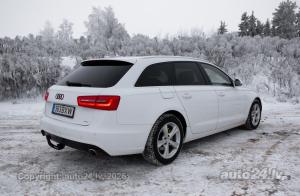 White Audi A6 2012 in Tartu, with an engine capacity of 3.00 L and mileage of 340 thousand km for 8700 €, photo 4 on AUTOMOTO.COM.LV