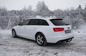 White Audi A6 2012 in Tartu, with an engine capacity of 3.00 L and mileage of 340 thousand km for 8700 €, photo 6 on AUTOMOTO.COM.LV