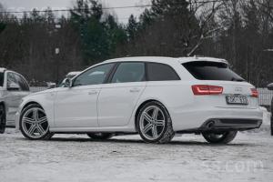 White Audi A6 2012 in Riga, with an engine capacity of 3.00 L and mileage of 220 thousand km for 12990 €, photo 3 on AUTOMOTO.COM.LV
