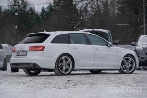 White Audi A6 2012 in Riga, with an engine capacity of 3.00 L and mileage of 220 thousand km for 12990 €, photo 4 on AUTOMOTO.COM.LV