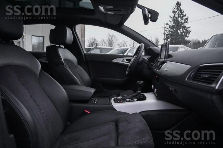 White Audi A6 2012 in Riga, with an engine capacity of 3.00 L and mileage of 220 thousand km for 12990 €, photo 7 on AUTOMOTO.COM.LV