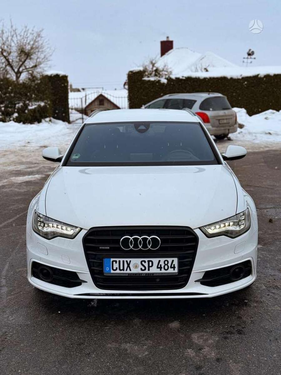 Balts Audi A6 2012 Raseiniai, ar dzinēja tilpumu 2.97 L un nobraukumu 297 tūkst. km par 13200 €, foto 3 vietnē AUTOMOTO.COM.LV