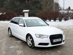 Balts Audi A6 2012 Viļņa, ar dzinēja tilpumu 2.00 L un nobraukumu 290 tūkst. km par 7700 €, foto  vietnē AUTOMOTO.COM.LV