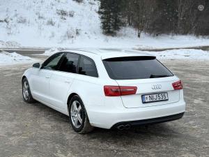 White Audi A6 2012 in Vilnius, with an engine capacity of 2.00 L and mileage of 290 thousand km for 7700 €, photo 5 on AUTOMOTO.COM.LV