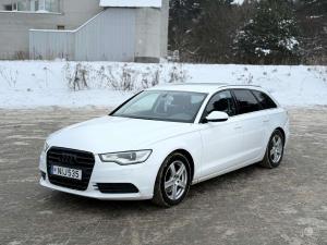 White Audi A6 2012 in Vilnius, with an engine capacity of 2.00 L and mileage of 299 thousand km for 7500 €, photo 2 on AUTOMOTO.COM.LV