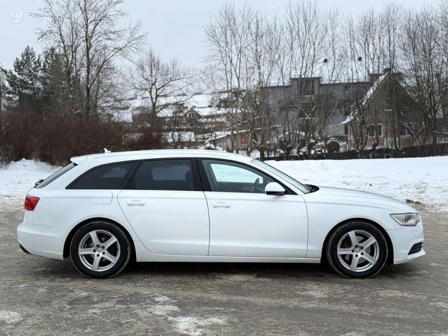 White Audi A6 2012 in Vilnius, with an engine capacity of 2.00 L and mileage of 299 thousand km for 7500 €, photo 3 on AUTOMOTO.COM.LV