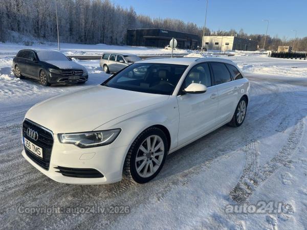 White Audi A6 2012 in Viljandi, with an engine capacity of 3.00 L and mileage of 249 thousand km for 11900 €, photo 1 on AUTOMOTO.COM.LV
